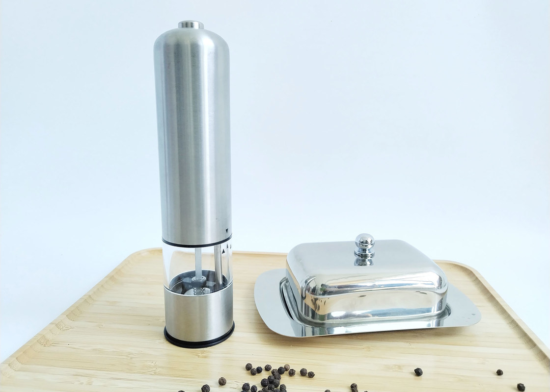 Various Sizes Dual Salt / Pepper Grinder With Handle Ergonomic Design ...