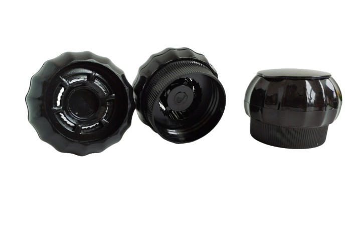 Sustainable Round Non-Adjustable Plastic Salt Pepper Grinder Cap