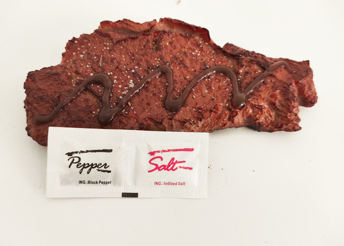 Customized Salt and Black Pepper Condiment Packets Small Packets Of ...