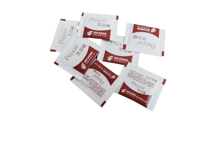 Single Serve Seasoning Packet, Small Pepper Sachet for Single use