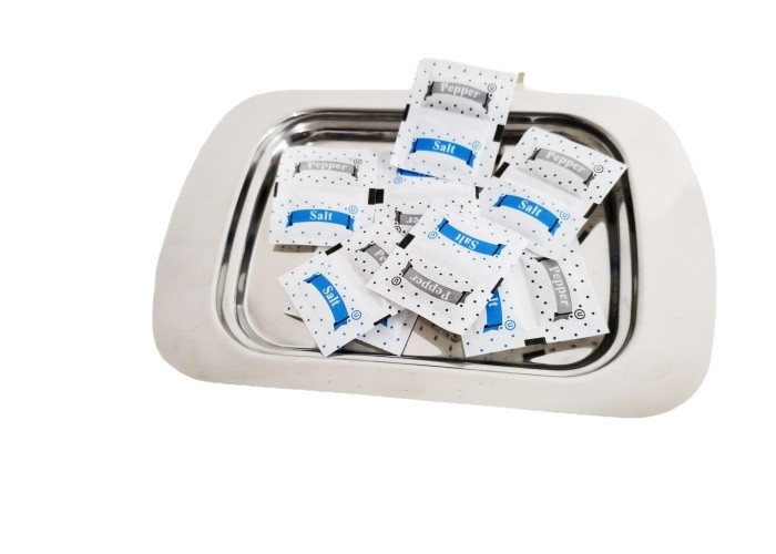 Convenient Seasoning With Individual Condiment Packets Salt 0.5g Pepper ...