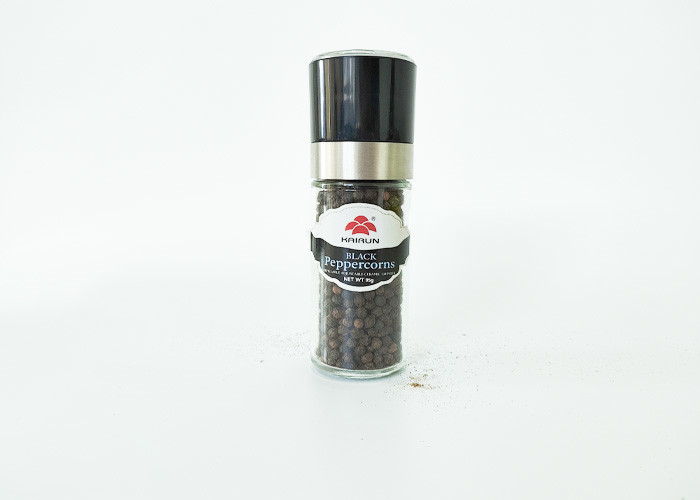 Stylish Glass and Plastic Pepper Mills Designed for Culinary Enthusiasts